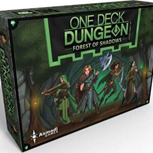 Asmadi Games One Deck Dungeon: Forest of Shadows Board Games , Green