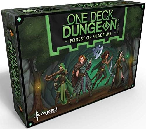 Asmadi Games One Deck Dungeon: Forest of Shadows Board Games , Green