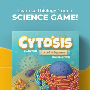 Cytosis: A Cell Biology Board Game | A Science Accurate Strategy Board Game About Building Proteins, Carbohydrates, Enzymes, Organelles, & Membranes | Fun Science Games for Adults & Family Game Night