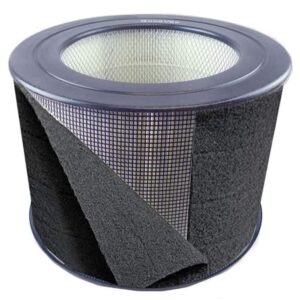 goodvac replacement for 29500 honeywell air purifier hepa filter. included one odor absorbing pre-filter wrap