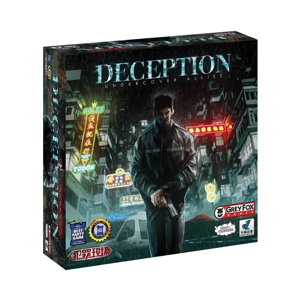 Grey Fox Games- Deception: Murder in Hong Kong EXPANSION - Undercover Allies