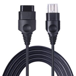 YB-OSANA 2 Packs! Replacement 6ft Extension Cable Extension Cords for Xbox Controller The Oldest Xbox(not for Xbox 360 or Xbox one),Set of 2, Black