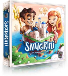 spin master santorini (multi) strategy board game