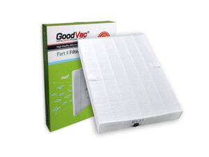 goodvac replacement hepa filter for fellowes aeramax 290/300 / dx95 air purifiers