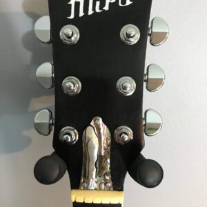 KAISH Pure Custom Made Natural Abalone Shell Guitar Truss Rod Cover with 3 Holes for Epi LP Les Paul