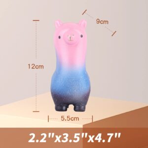 Anboor 4.7" Squishies Alpaca Galaxy Slow Rising Kawaii Lamb Scented Soft Sheep Animal Squishies Toys