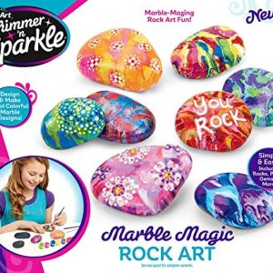 Shimmer ‘n Sparkle Marble Magic Rock Art Craft Kit