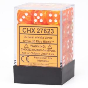 chessex 27823 dice, multicoloured.