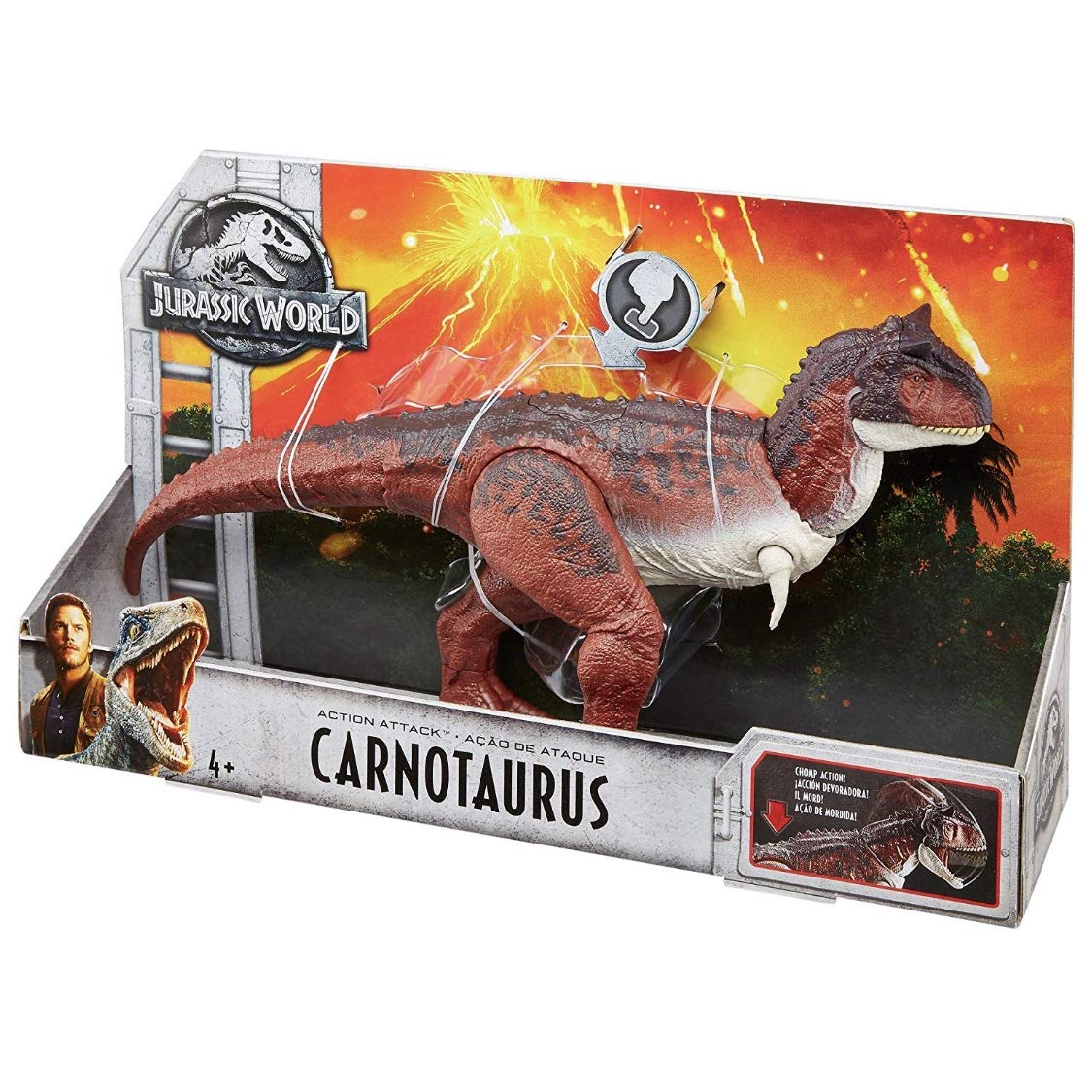 JURASSIC WORLD ACTION ATTACK Carnotaurus