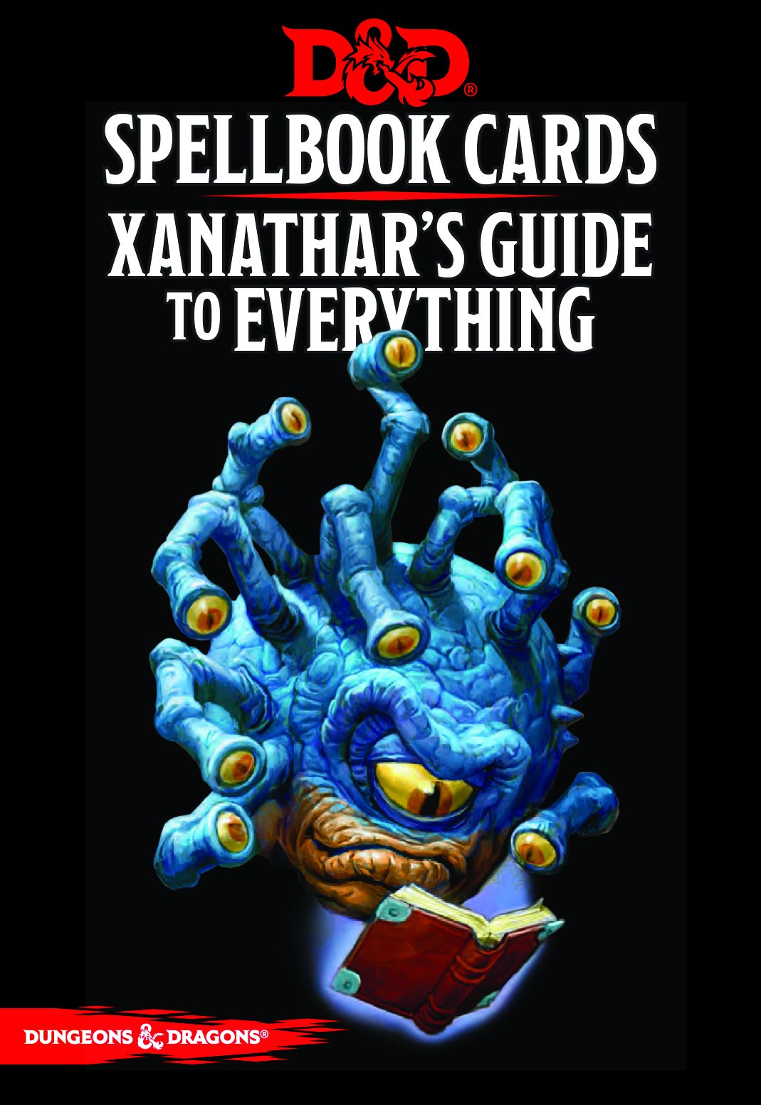 Dungeons & Dragons Spellbook Cards Xanathar's Guide To Everything Board Games