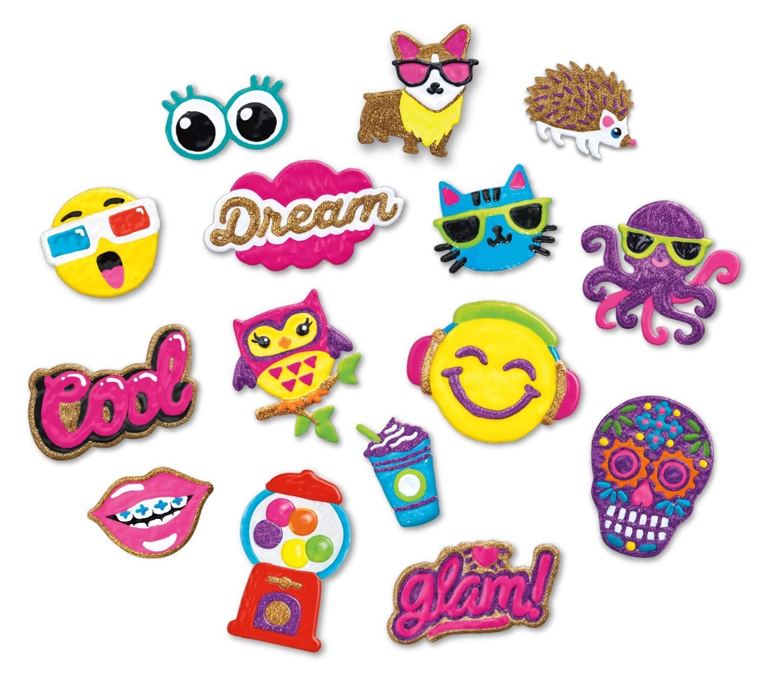 Cra-Z-Art CRA-Z-Gels 3D Deluxe Set DIY Sticker Kit