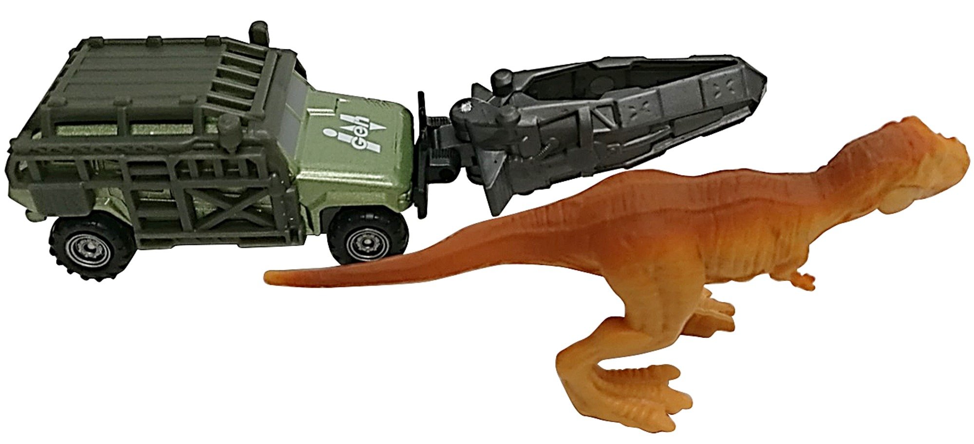 MATCHBOX JURASSIC WORLD DINO TRANSPORTERS TYRANNO-HAULER Vehicle and figure