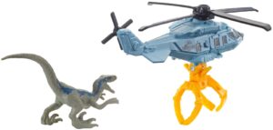 matchbox jurassic world dino transporters raptor copter