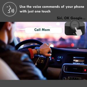 VeoPulse Car Speakerphone B-PRO 2B Hands-Free kit, 6W Hi-Fi Speakers, with Bluetooth Automatic multipoint Cellphone Connection