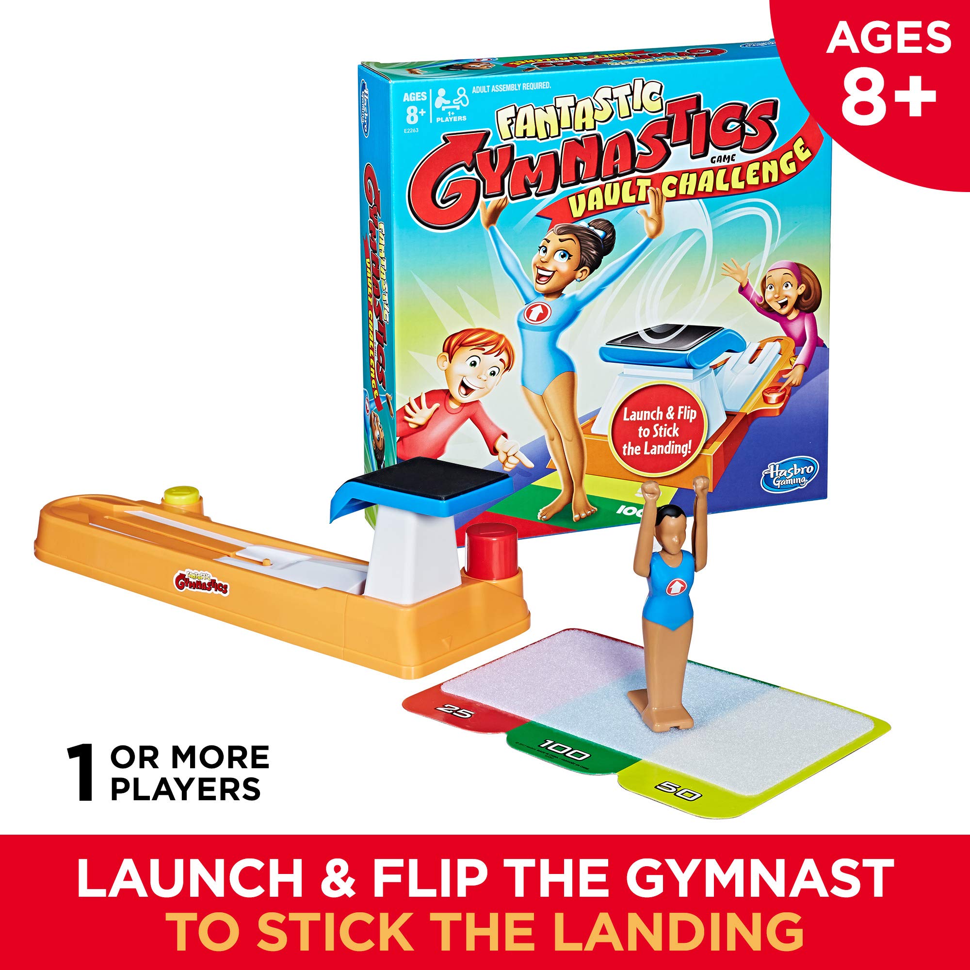 Fantastic Gymnastics Vault Challenge Game Gymnast Toy for Girls & Boys Ages 8+