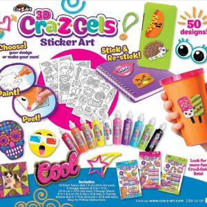 Cra-Z-Art CRA-Z-Gels 3D Deluxe Set DIY Sticker Kit