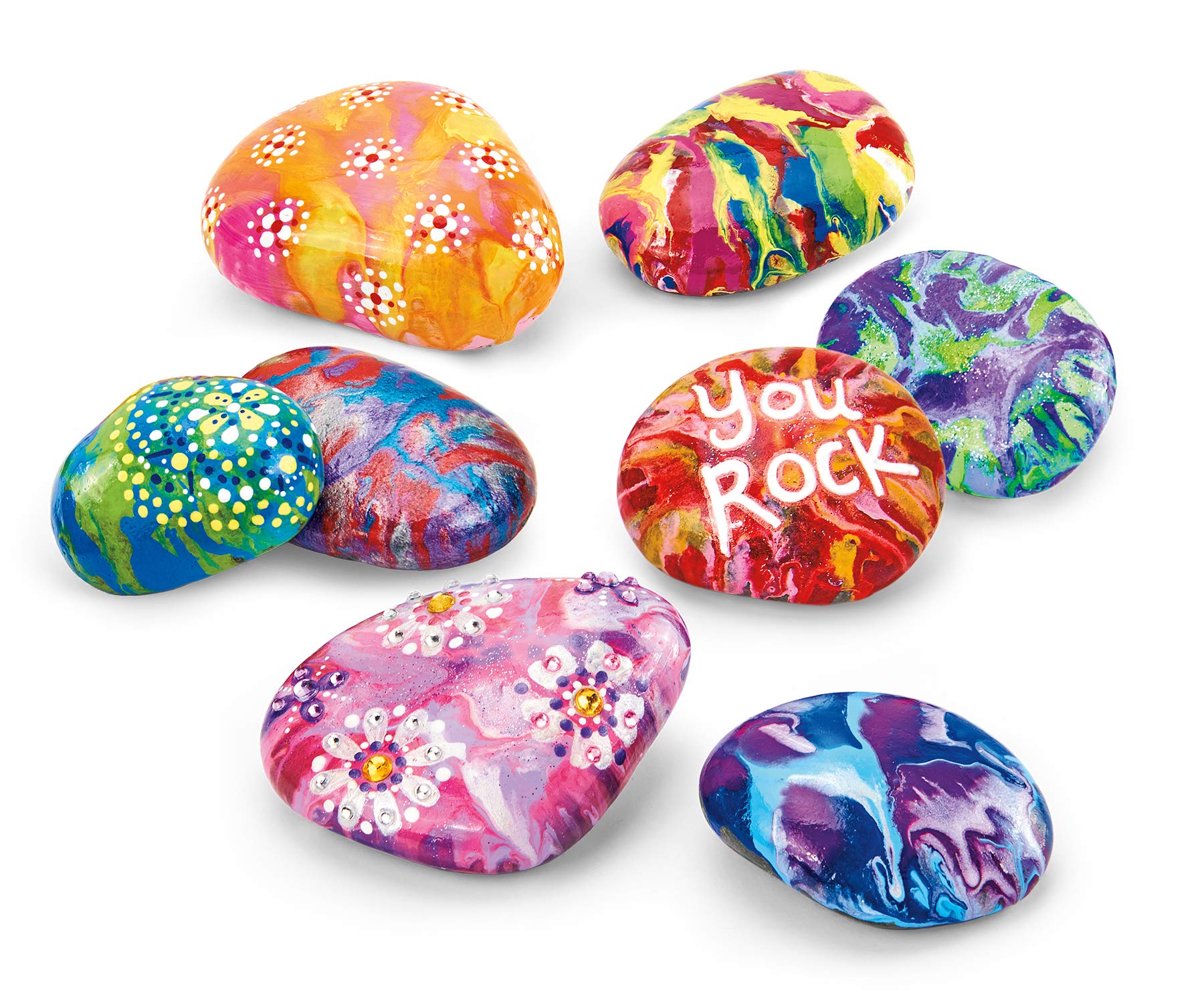 Shimmer ‘n Sparkle Marble Magic Rock Art Craft Kit