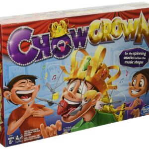 Hasbro Gaming Chow Crown Game Kids Electronic Spinning Crown Snacks Food Kids & Family Game