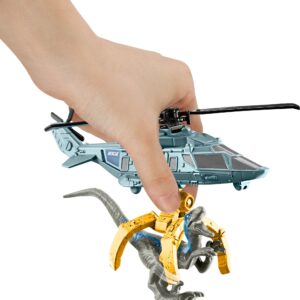 MATCHBOX JURASSIC WORLD DINO TRANSPORTERS Raptor Copter