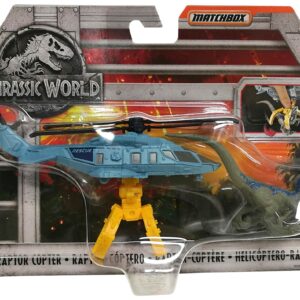 MATCHBOX JURASSIC WORLD DINO TRANSPORTERS Raptor Copter