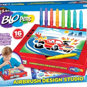 Cra Z Art Blo Pens Studio Design Station Airbrush Craft Kit