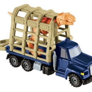 MATCHBOX JURASSIC WORLD DINO TRANSPORTERS T. Rex Trailer