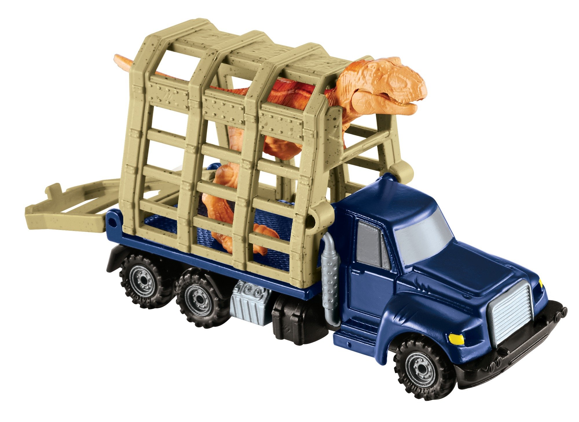 MATCHBOX JURASSIC WORLD DINO TRANSPORTERS T. Rex Trailer