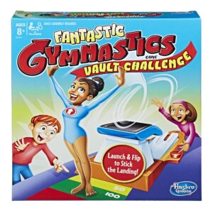 fantastic gymnastics vault challenge game gymnast toy for girls & boys ages 8+