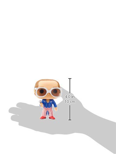 Funko Pop! Rocks: Elton John - Red White Blue Collectoble Figure