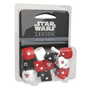 Star Wars: Legion DICE PACK - Enhance Your Gaming Experience with Extra Dice! Tabletop Miniatures Game, Strategy Game for Kids & Adults, Ages 14+, 2 Players, 3 Hour Playtime, Made by Atomic Mass Games