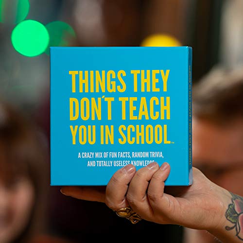 Hygge Games Things They Don't Teach You in School Party Trivia Game Blue, 1 EA