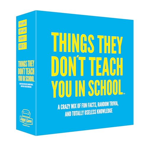 Hygge Games Things They Don't Teach You in School Party Trivia Game Blue, 1 EA