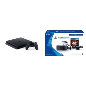 playstation 4 slim 1tb console + playstation vr gran turismo sport bundle