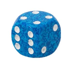 Chessex DND Dice Set D&D Dice-16mm Speckled Water Plastic Polyhedral Dice Set-Dungeons and Dragons Dice Includes 12 Dice – D6, (CHX25706)