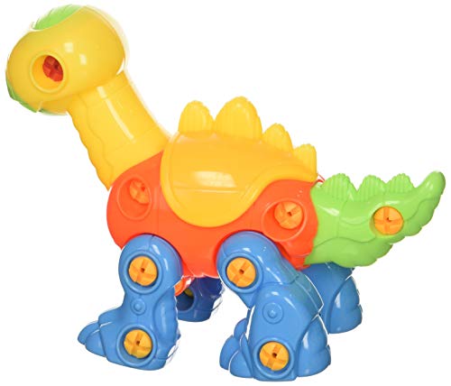 Dimple Dinosaur Take Apart STEM Toy Set for Kids (106 Pieces) Pack of 3 Educational Construction Engineering Building Playset, Build Your Own Dino Toys, for Boys Girls Toddlers