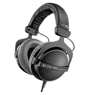 beyerdynamic dt 770 pro 32 ohm studio headphone, grey (dt 770 pro 32 ohm grey)