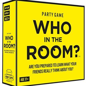 Hygge Games Who in The Room? Party Gamef Yellow