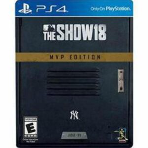 mlb the show 18 mvp edition - limited edition steelbook packaging - playstation 4