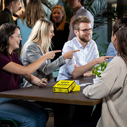 Hygge Games Who in The Room? Party Gamef Yellow