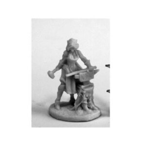 reaper miniatures elven blacksmith #77459 bones plastic d&d rpg mini figure