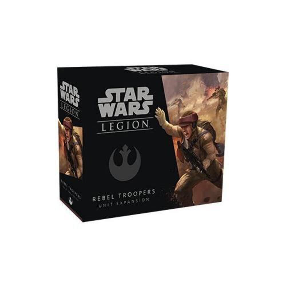 Star Wars Legion Rebel Troopers EXPANSION | Two Player Battle Game | Miniatures Game | Strategy Game for Adults and Teens | Ages 14 and up | Average Playtime 3 Hours | Made by Atomic Mass Games