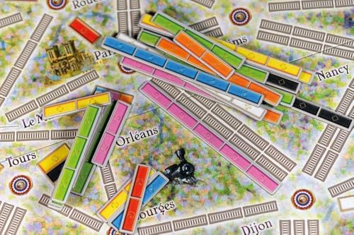 Ticket to Ride France + Old West Board Game EXPANSION - Train Route Strategy Game, Fun Family Game for Kids & Adults, Ages 8+, 2-6 Players, 30-60 Minute Playtime, Made by Days of Wonder