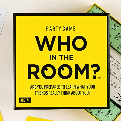 Hygge Games Who in The Room? Party Gamef Yellow