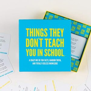 Hygge Games Things They Don't Teach You in School Party Trivia Game Blue, 1 EA