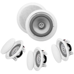 osd audio ice600wrs 6.5" in-ceiling/in-wall 300w water-resistant outdoor speaker set of 4 speakers