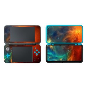 uushop protective vinyl skin sticker cover wrap for new nintendo 2ds xl/ll (cosmic nebula)