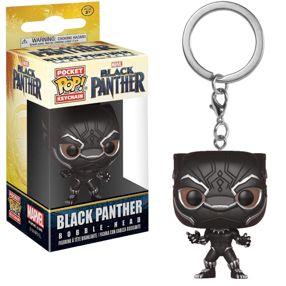 Funko Pop Keychain Black Panther Collectible Figure