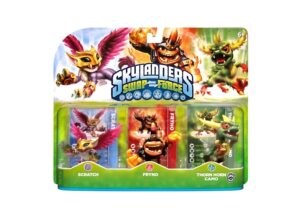 skylanders swap force triple character pack: scratch/fryno/thorn horn camo