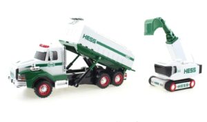 2017 hess dump truck and loader