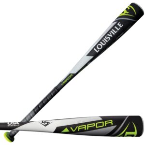 louisville slugger 2018 vapor -9 usa baseball bat, 28 inch/19 oz